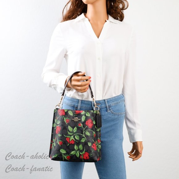 Coach | Bags | Nwt Coach Cc876 Mollie Bucket Bag 22 In Signature Canvas ...